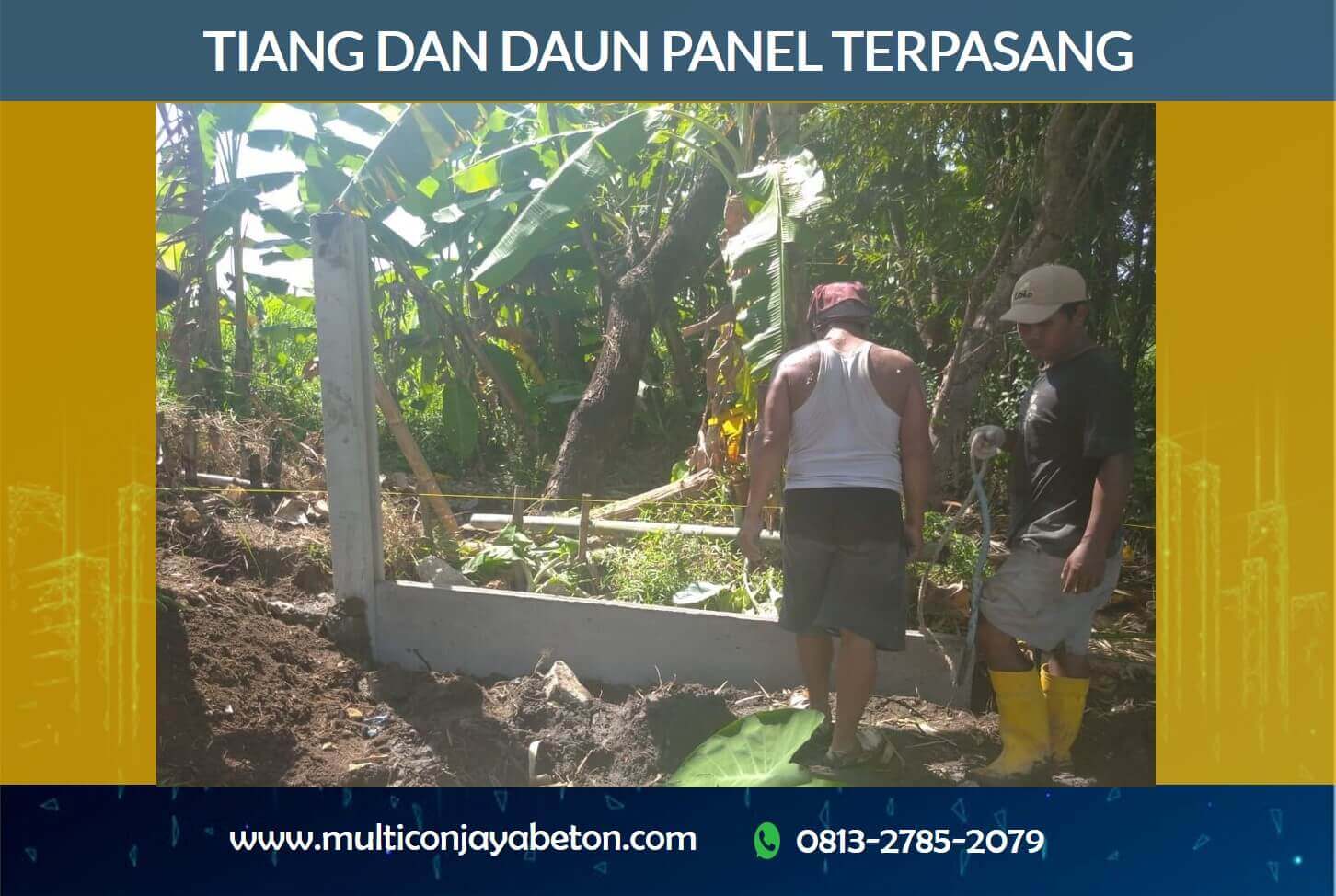 Termurah, Ini Harga Pagar Panel Beton di Sleman - 081327852079